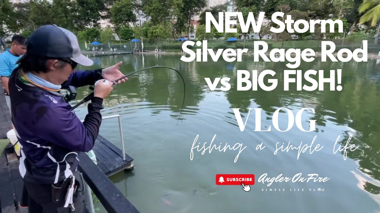 Vlog 32: Testing Rapala Southeast Asia’s NEW Storm Silver Rage Rod On ...