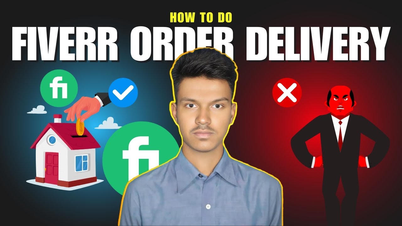 Fiverr Order Delivery | How to Submit Work on Fiverr | Fiverr Order ...
