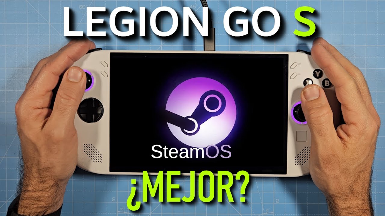 "STEAM OS" en la Lenovo Legion GO S. ¿Steam deck pro? - YouTube