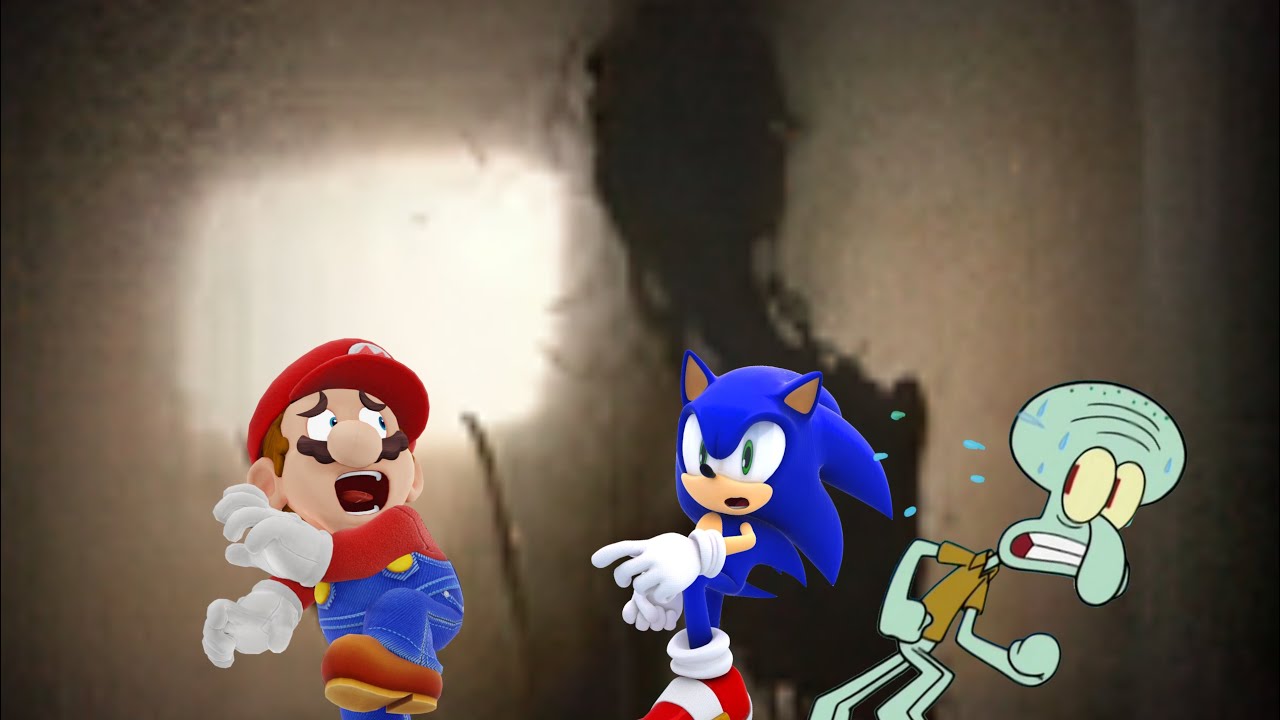 Sonic, Squidward and Mario reacts to The Locust (Ai) - YouTube