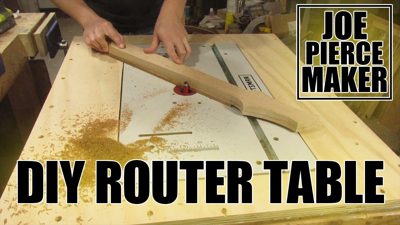 Quick And Easy Router Table - YouTube