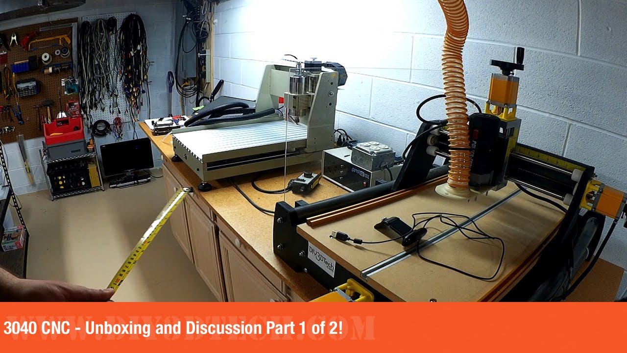 3040 CNC - Unboxing and Discussion Part 1 of 2! - YouTube