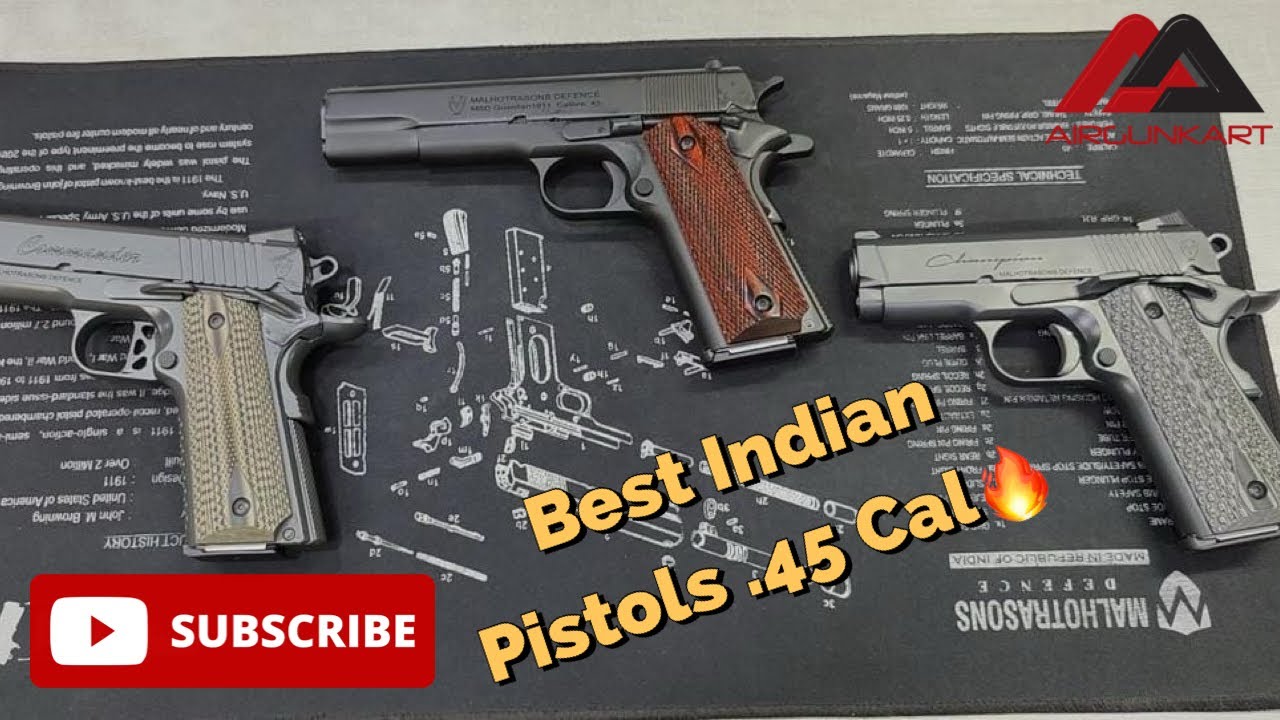 BEST INDIAN PISTOLS .45 Cal????|| MSD GUARDIAN 1911 Vs CHAMPION Vs ...