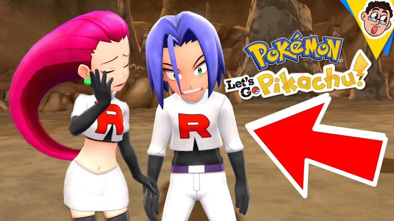 JESSIE, JAMES E MEOWTH ?! - Pokemon Let's GO PIKACHU #6 - YouTube