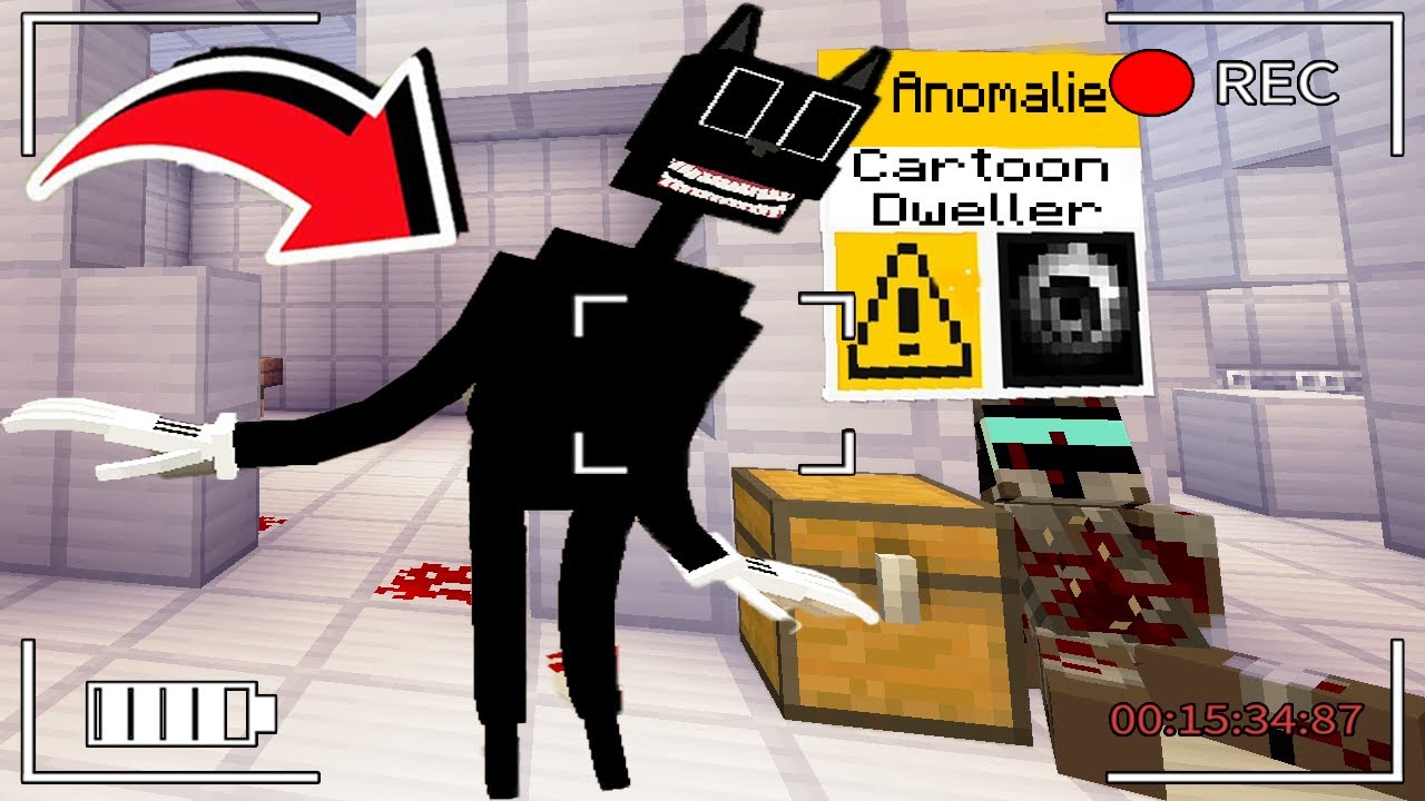 Mon Frère a libéré le Cartoon Cat Dweller sur Minecraft .... - YouTube