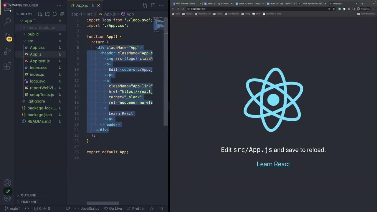 React masterclass by virendra - YouTube