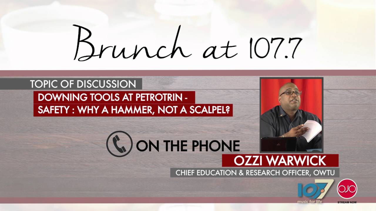 "Downing Tools At Petrotrin - Safety: Why A Hammer, Not A Scalpel ...