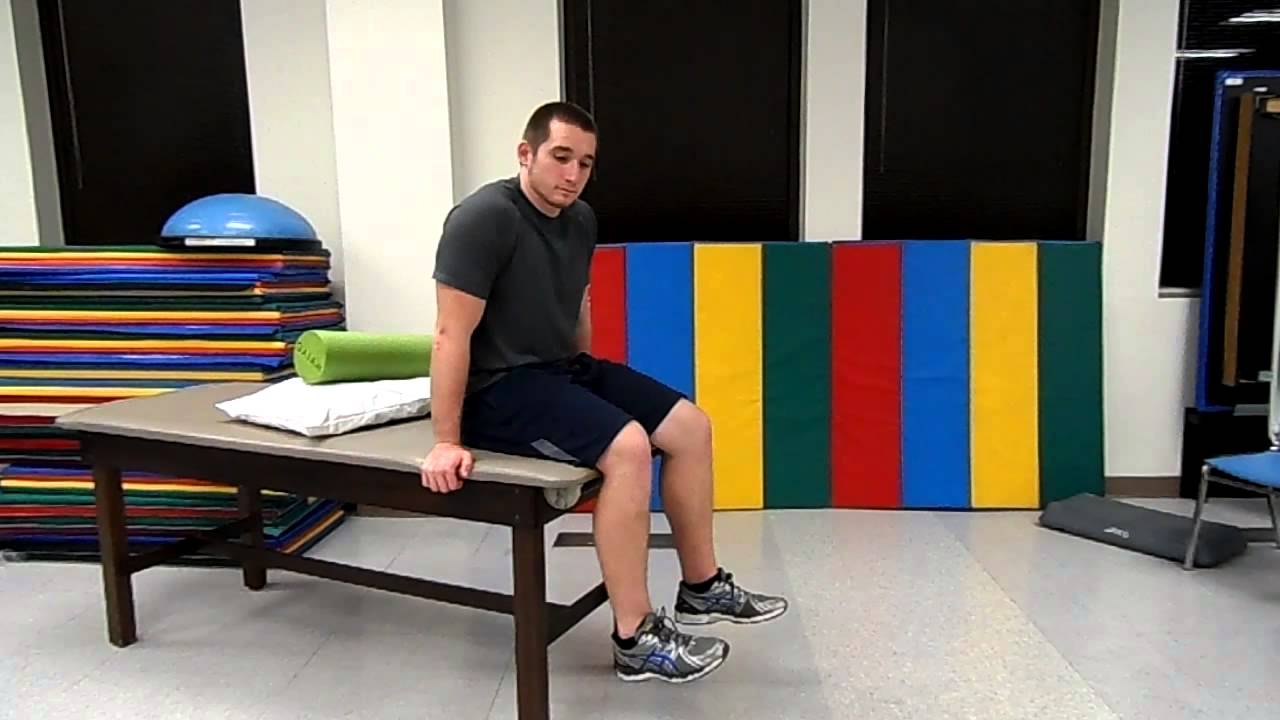 Hip Internal Rotation, Sitting - YouTube