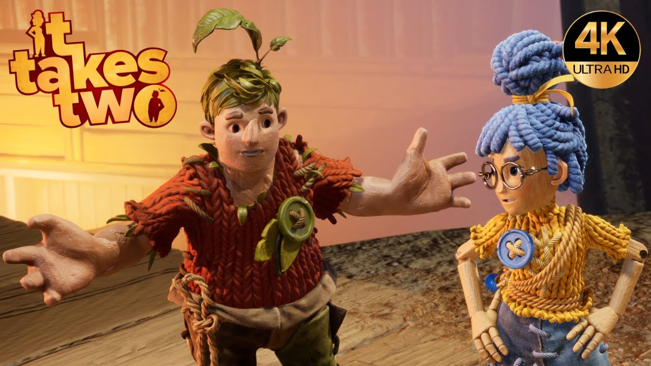 IT TAKES TWO Trailer - PS5 4K 60FPS HDR Gameplay - Co-op Fun Game - YouTube