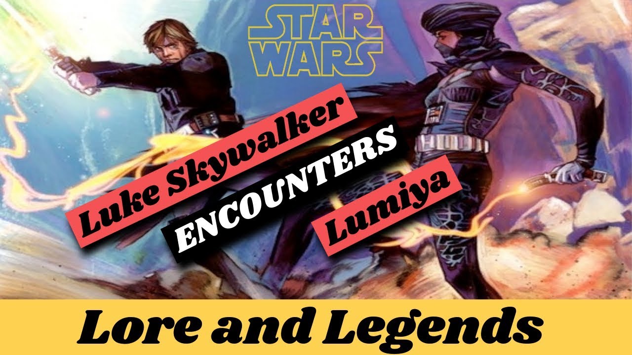 Luke Skywalker meets Lumiya | Star Wars Explained | Lore and Legends ...