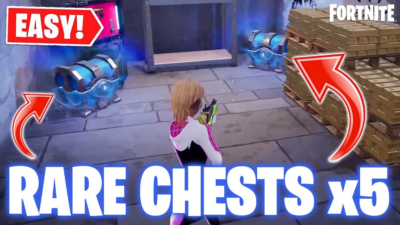How to *EASILY* Search Rare Chests or Safes | Fortnite C5S2 - Week 1 ...