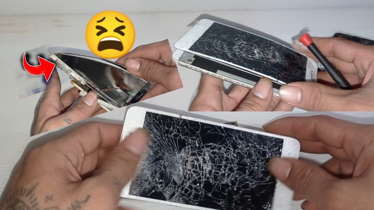 This phone is completely damaged, hard to do phoneCD - YouTube