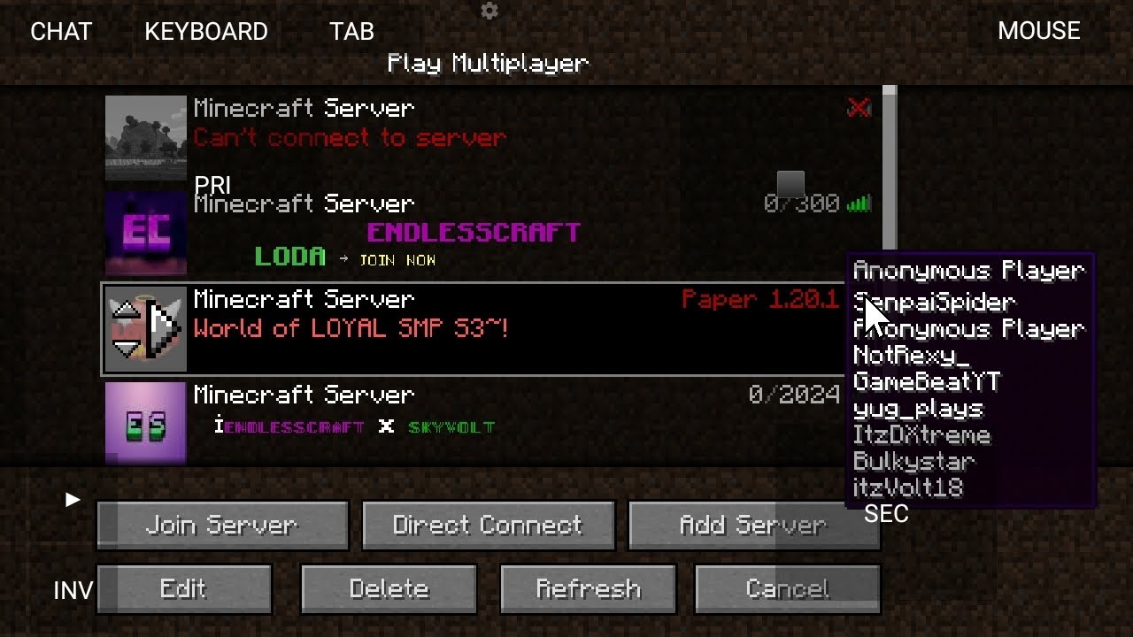 Who is this anonymous player in Loyal smp@BulkyStar - YouTube