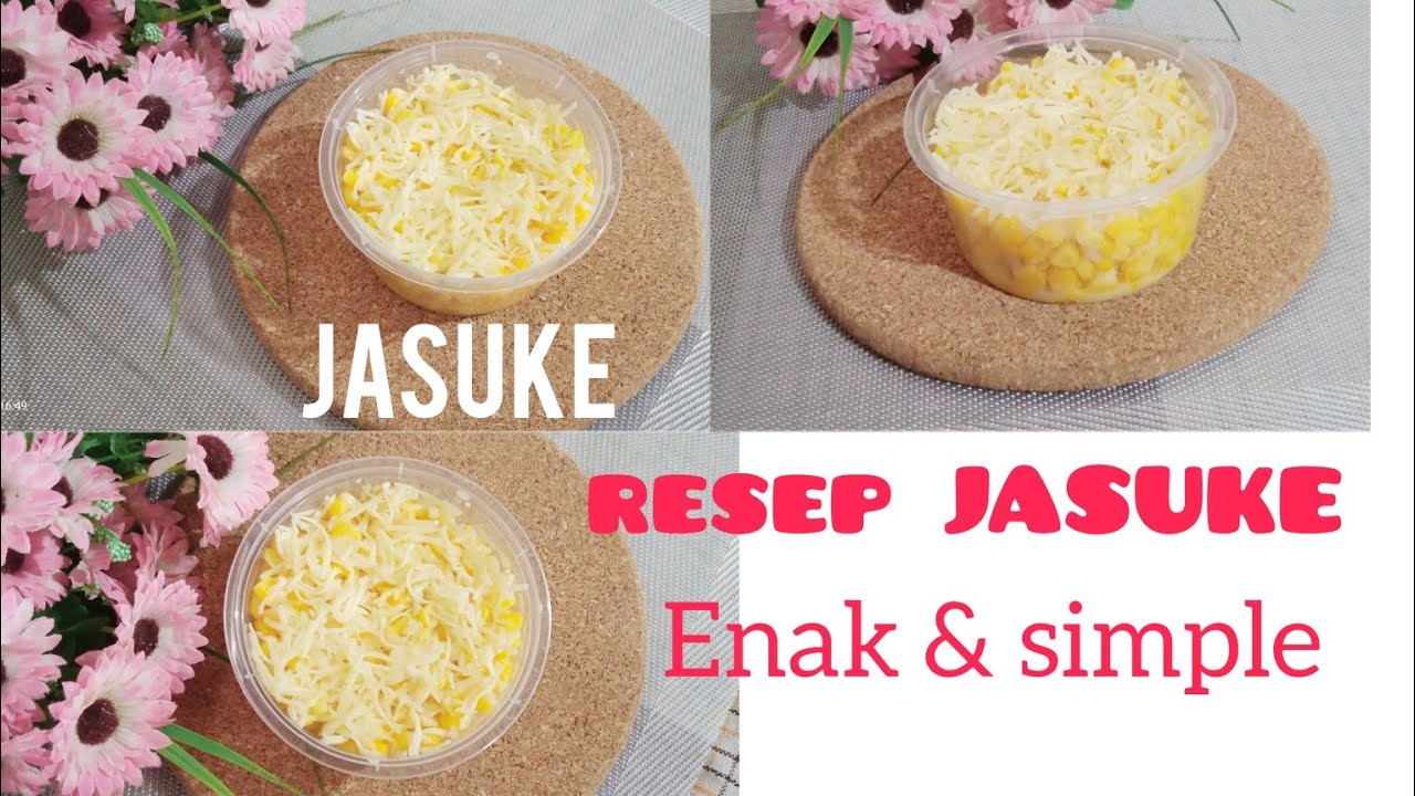 CARA MEMBUAT JASUKE jagung susu keju - YouTube