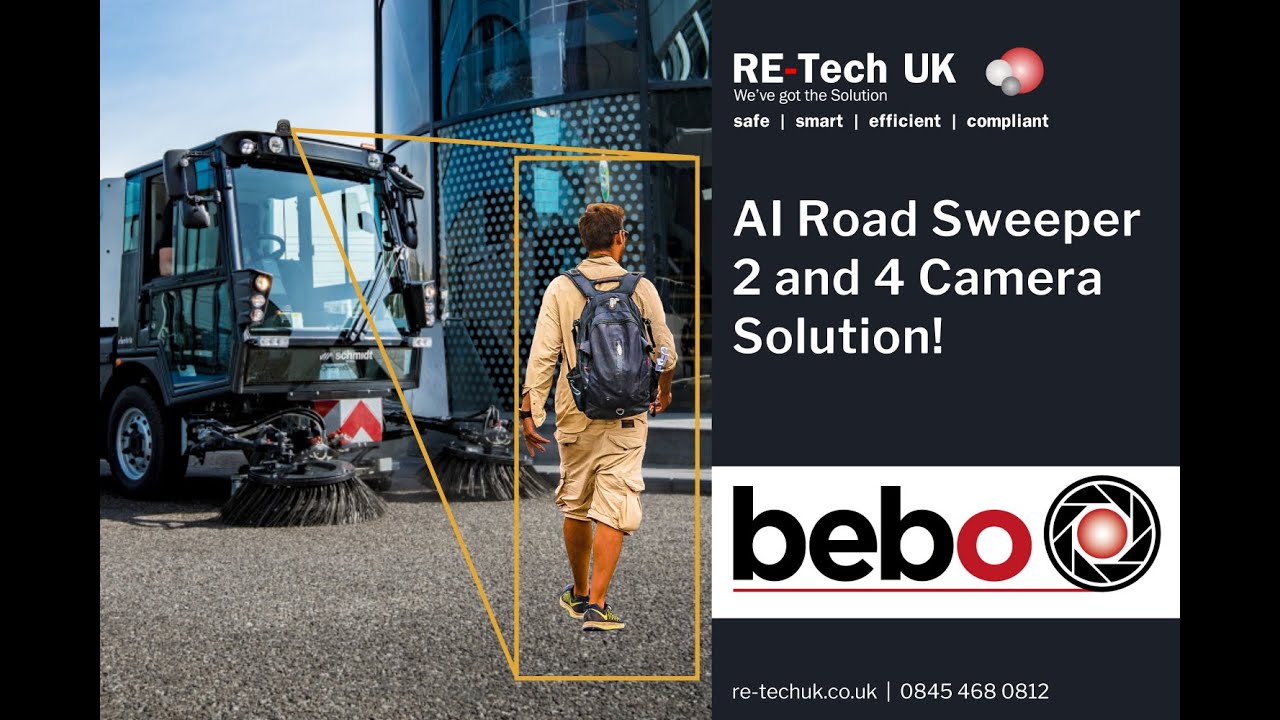 bebo! Road Sweeper 2 and 4 Camera Solution - YouTube