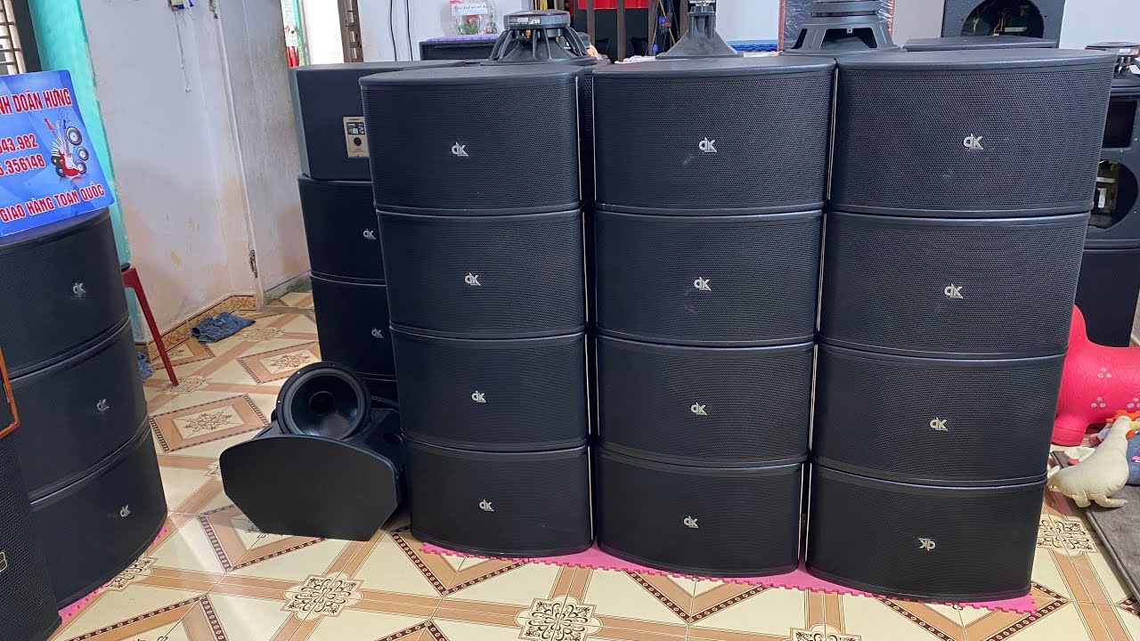 🔴 Loa đồng trục (Anh Quốc) DK bass 25 OK-10. Hàng quá chất, đẹp như mới ...