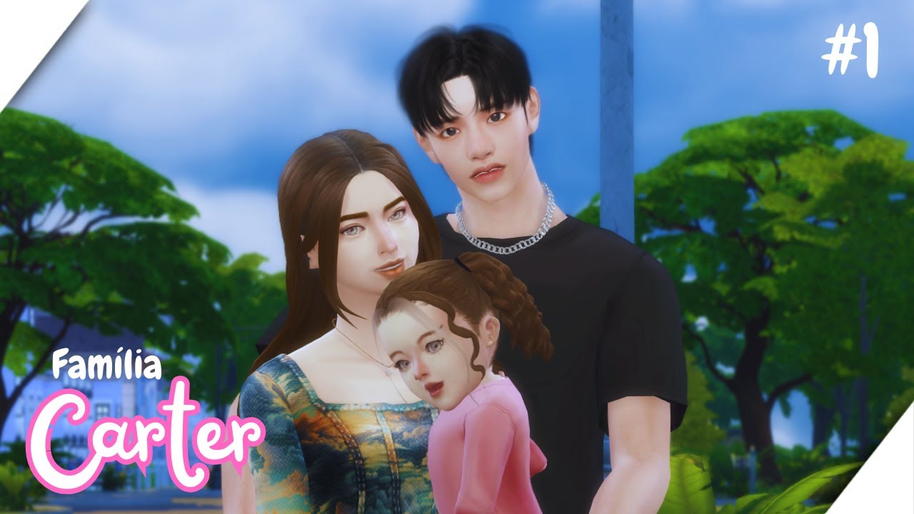Conheçam a FAMÍLIA CARTER The Sims 4 - YouTube
