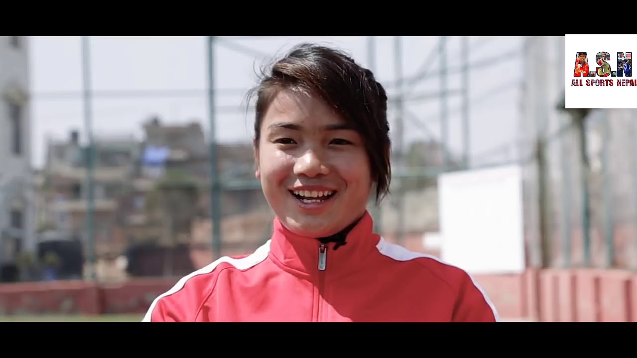 Anjila Tumbapo Subba - National woman's football team goalkeeper. - YouTube