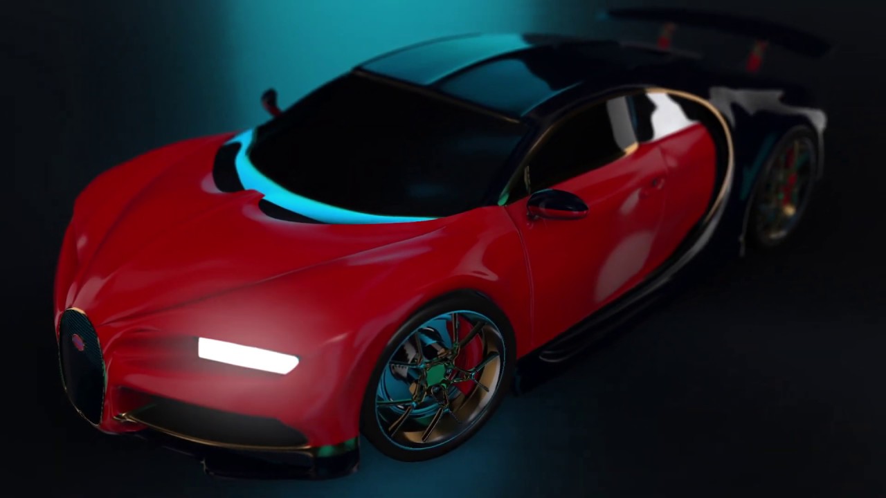 Car scene created in After Effects using Element 3D - YouTube