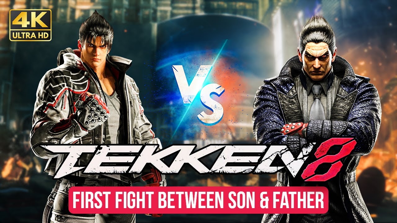 Tekken 8 - First Fight between Father (Kazuya Mishima) and Son (Jin ...