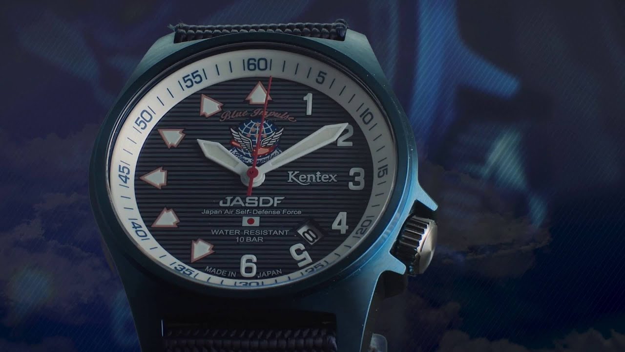 KENTEX Watch - JASDF - Blue Impulse - ブルーインパルス - Военные японские часы ...