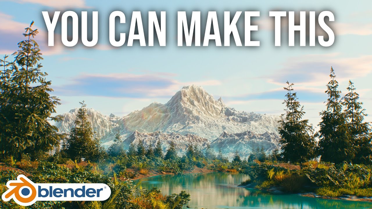 How to Make Stunning 3D Environments in Blender - YouTube