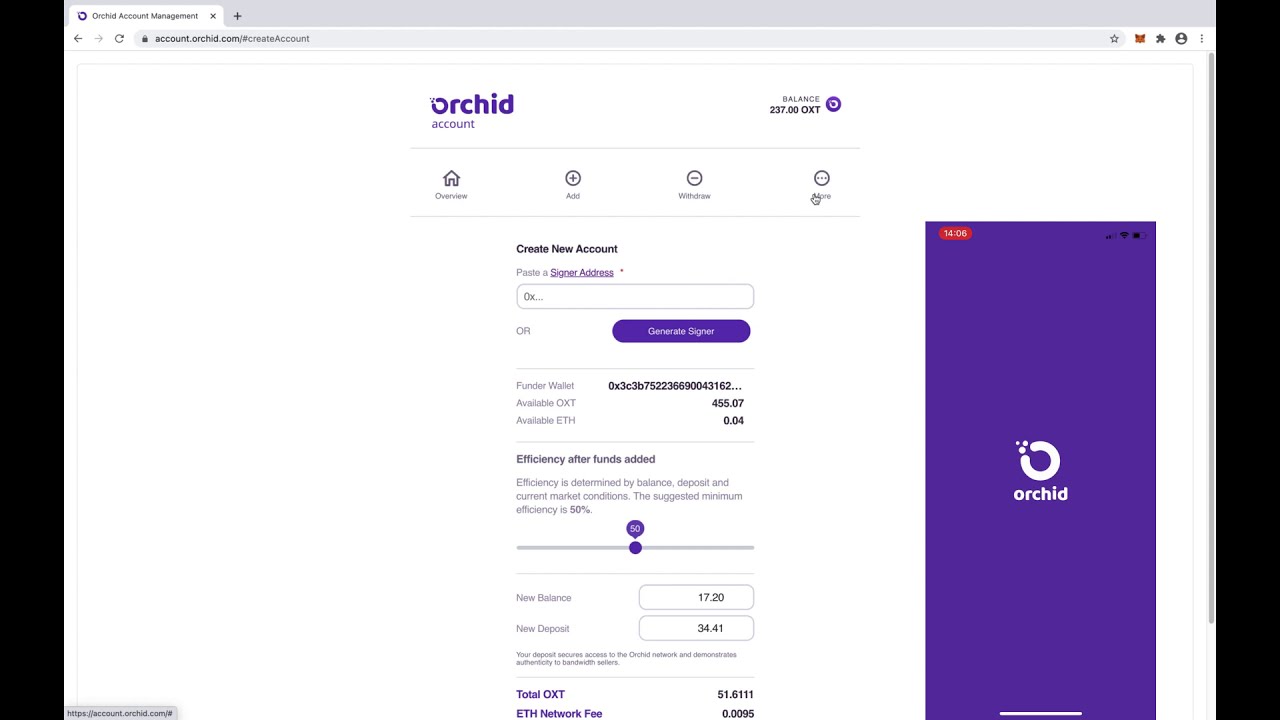 How to setup your Orchid VPN account - YouTube