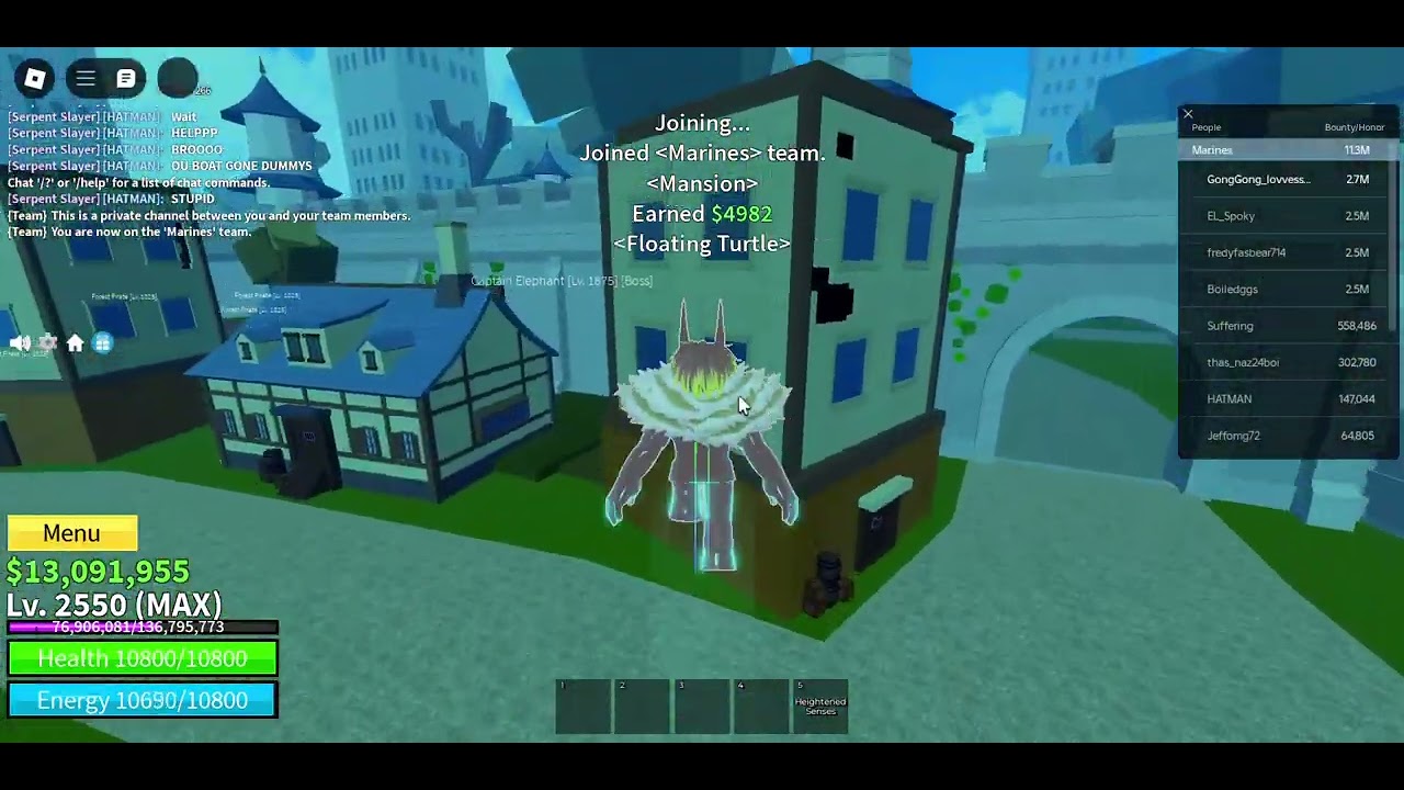 Getting mastery on my spirit I blox fruits I roblox - YouTube