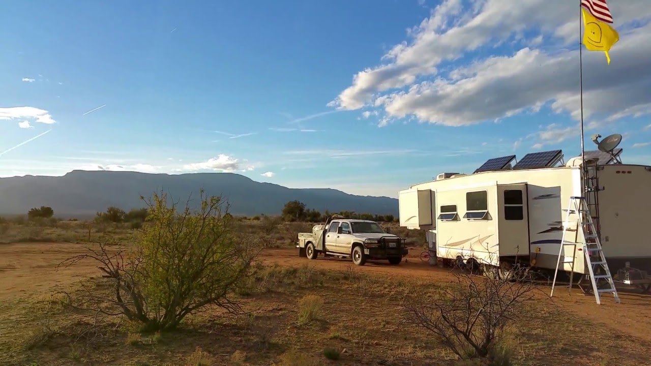 "Dry-Camping" on Prescott National Forest outside of Cottonwood ...