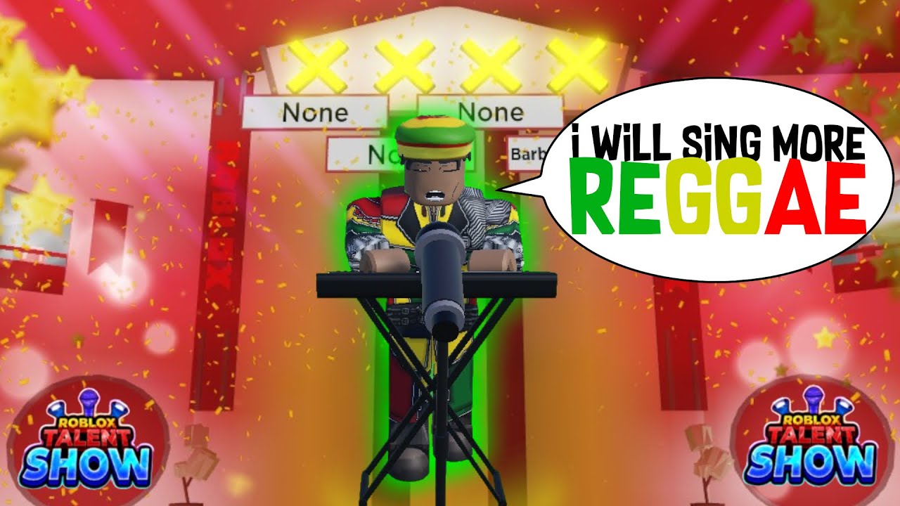 singing REGGAE on Roblox Got Talent voice chat 2 🎤🎹 - YouTube