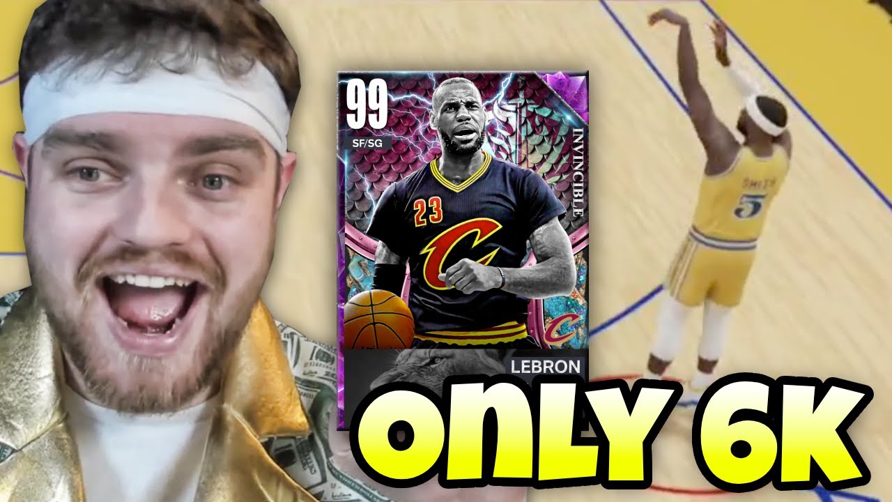 The CHEAP Invincible LeBron for ONLY 6k in NBA 2k23 MyTEAM!! - YouTube