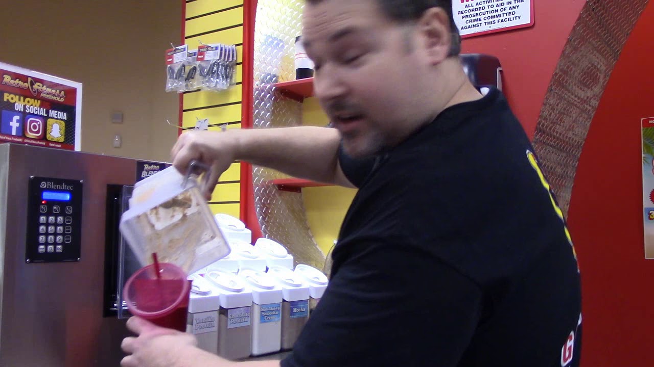 Post Workout Shake - Retro Fitness Freehold New Jersey - YouTube
