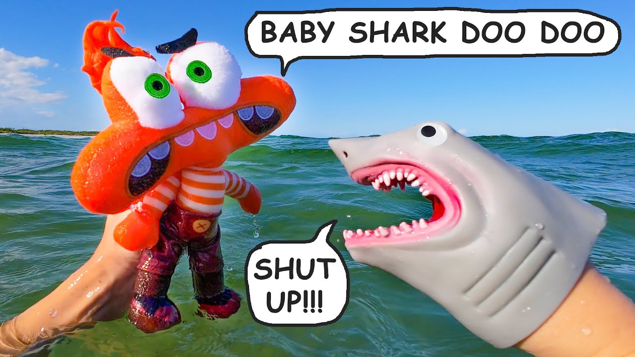 SHARK PUPPET ADVENTURE IN FLORIDA - YouTube