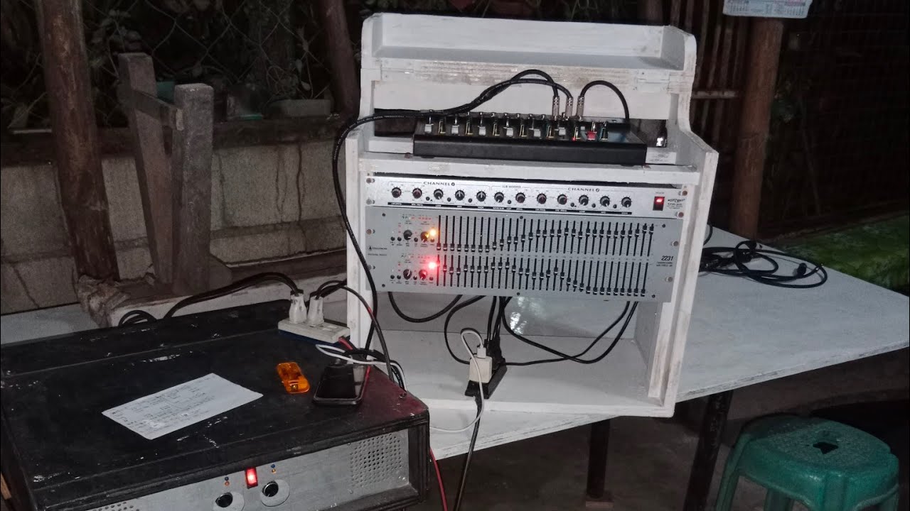 Mini sound set up,low freq,4x2 - YouTube