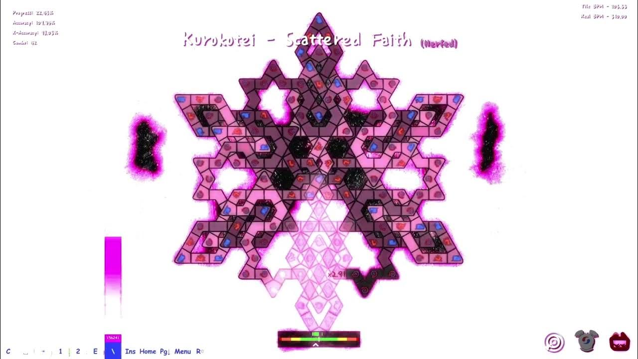 Scattered Faith (Nerfed) 81% | ADOFAI - YouTube