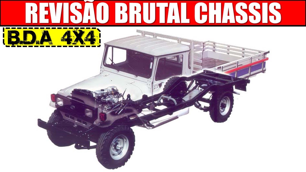 EP. 848// Toyota BANDEIRANTE 14B Revitalização do CHASSIS no PROTOCOLO ...