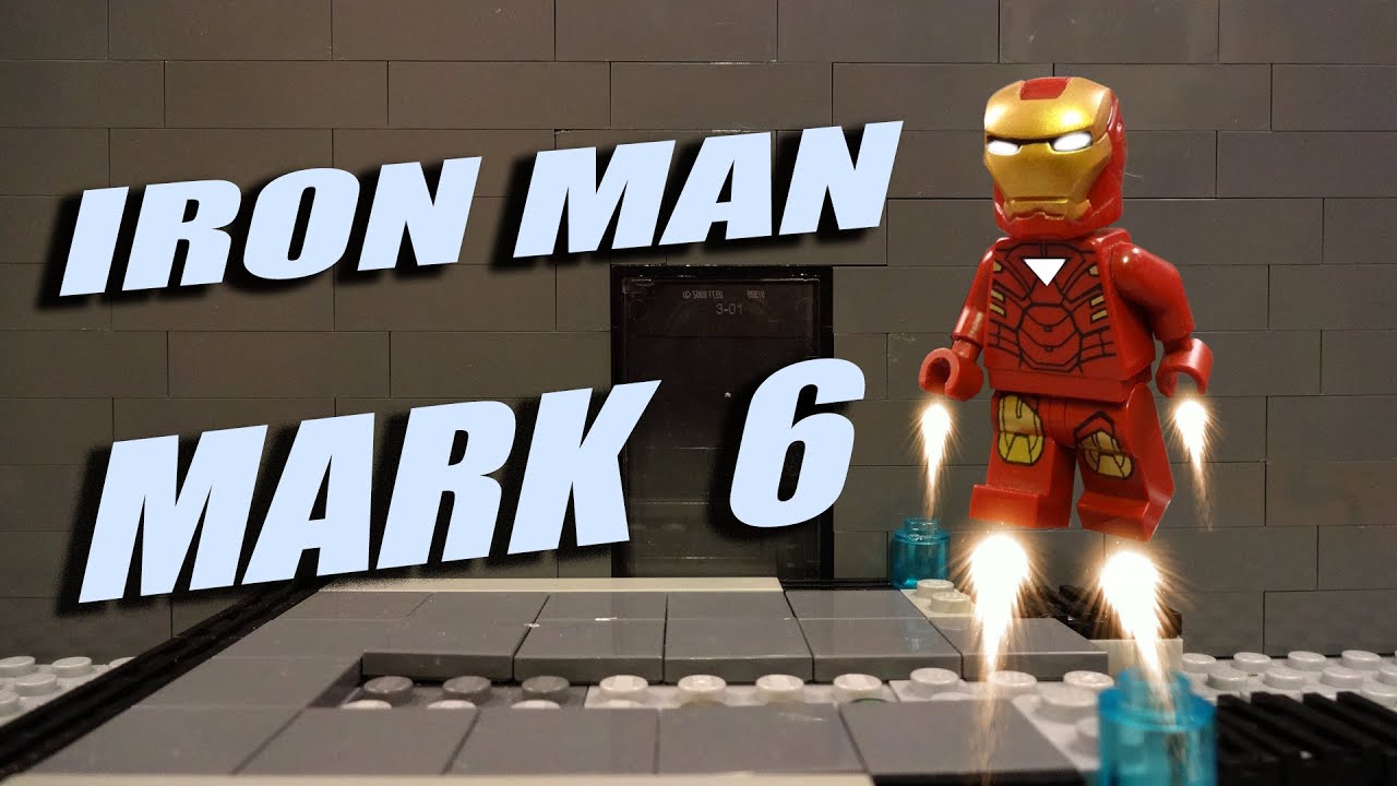 LEGO Iron Man - Mark 6 - YouTube