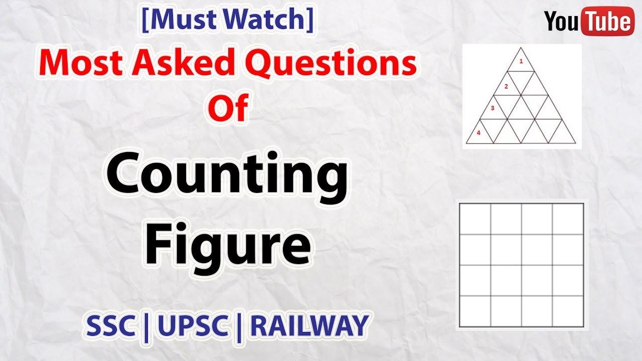 Counting Figure | Reasoning Section | How To Count Different Figures ...
