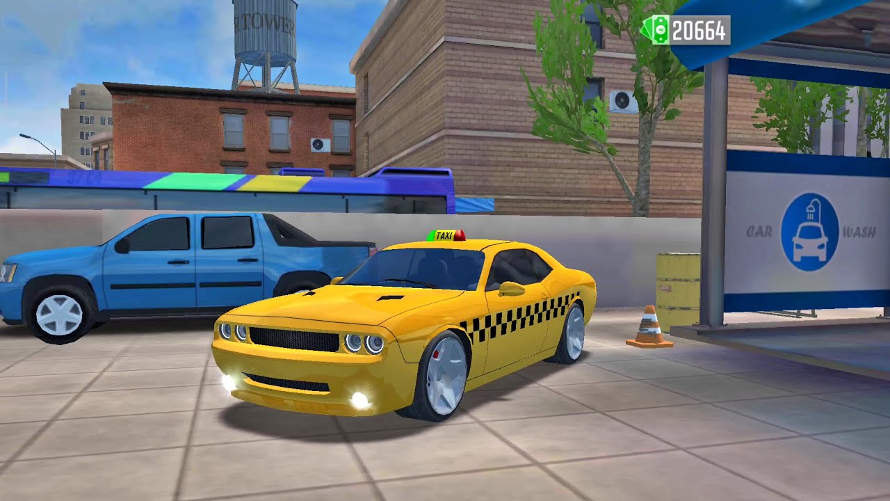 Taxi Sim 2022 Evolution #49 | Dodge Challenger Taxi | Gameplay HD - YouTube