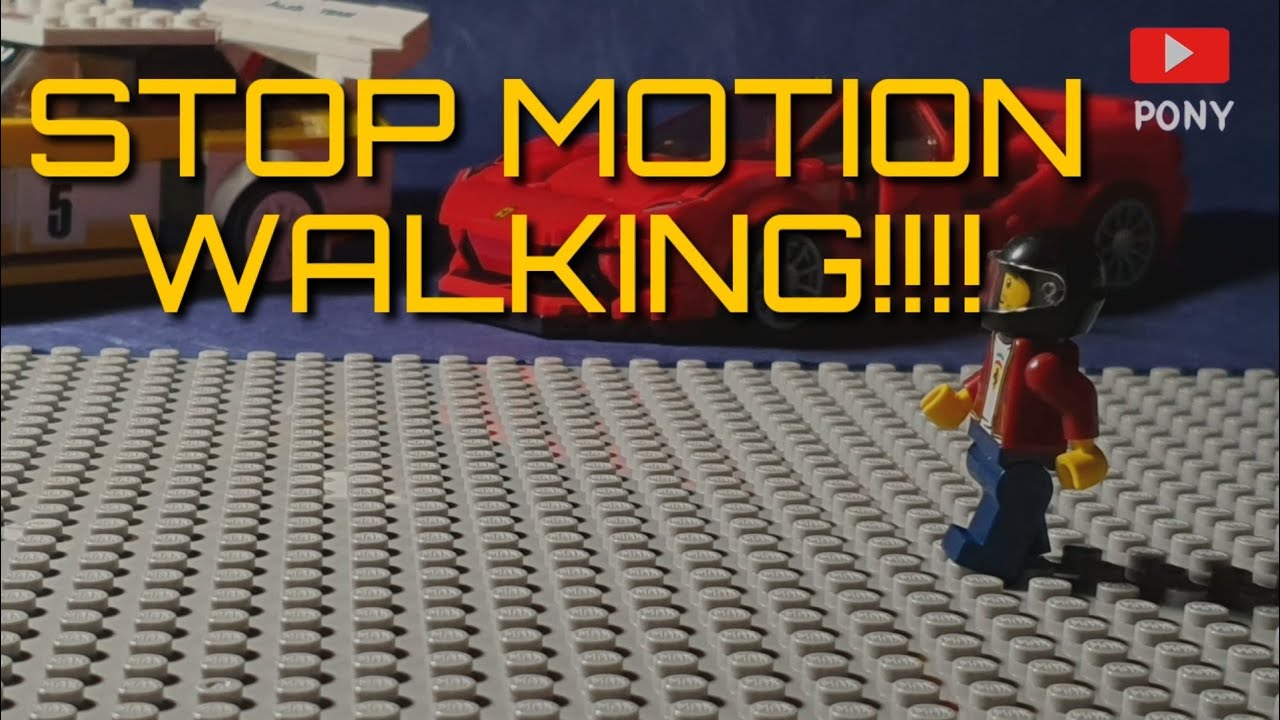 레고 스톱모션 걷기의 종류/연습 (Lego stop motion walking practice) - YouTube
