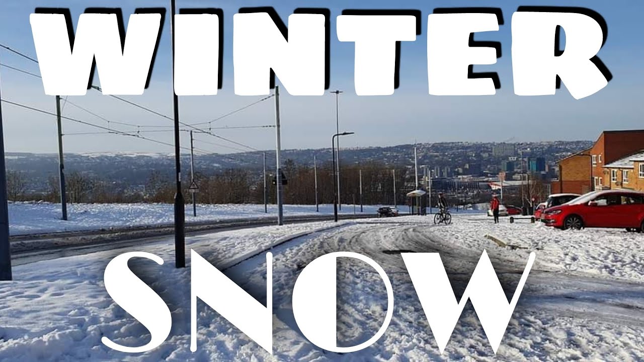 Winter Snow in England UK 2021 - YouTube