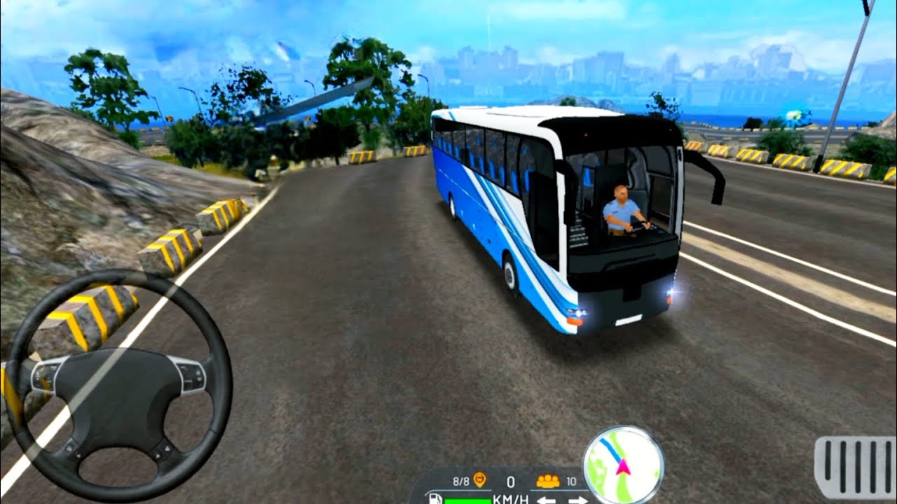 Off-Road Bus Driving Simulator: Extreme Terrain Bus Driving Games Part ...