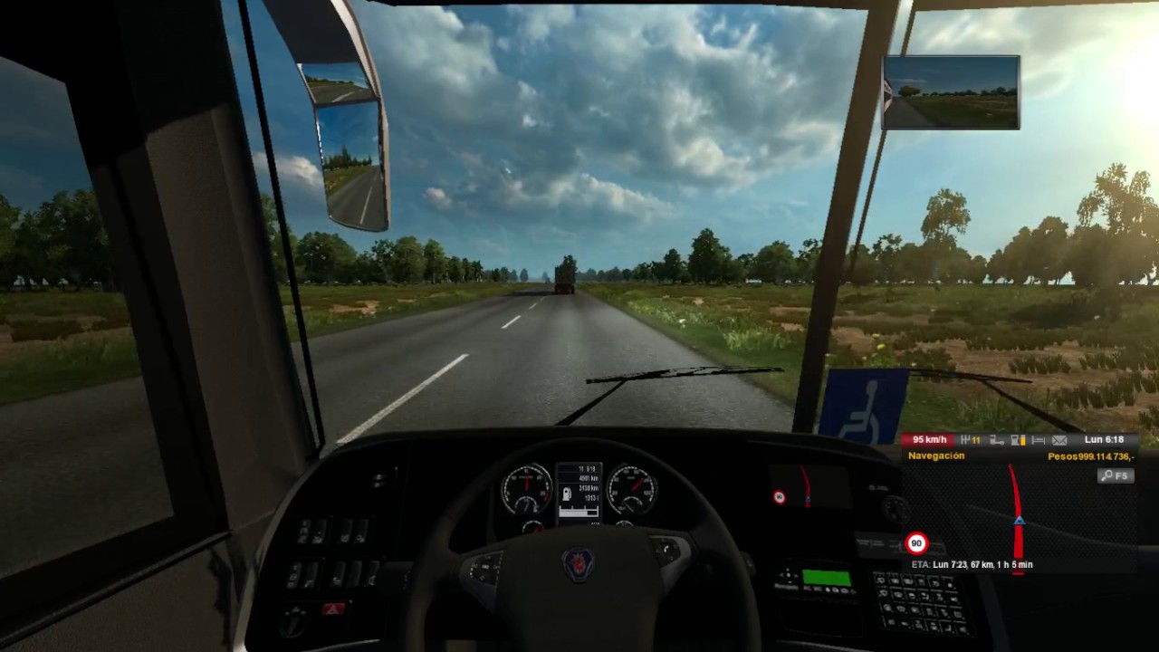 LLEGAMOS A SANTIAGO! - PARTE 3 | ETS 2 MOD BUS Mapa Argentina #7 - YouTube