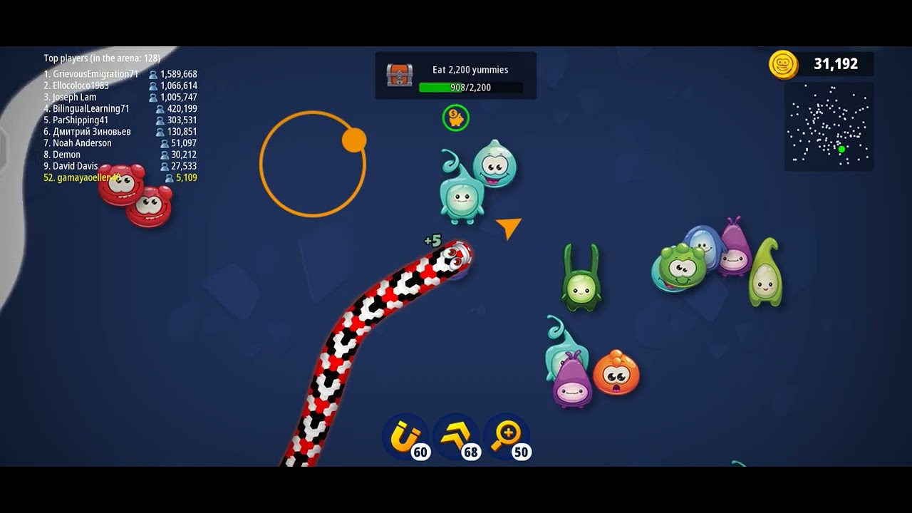 MY WORM ZONE GAME PLAY - YouTube