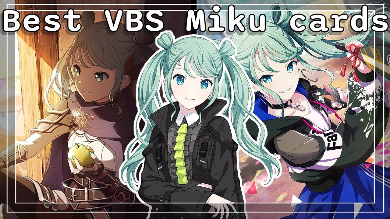 Ranking ALL VBS Miku Cards [Project Sekai] - YouTube