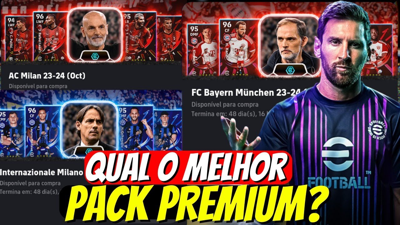 QUAL É O MELHOR PACK? ANÁLISE COMPLETO MELHOR PACK COM TÉCNICO ÍMPETO ...
