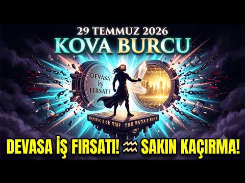 ♒ 29 Temmuz 2026 Kova Burcu: Devasa İş Fırsatları Kapında!