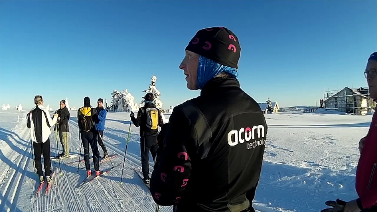 Skiing in Sjusjoen with Acorn Technology - YouTube