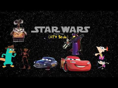 Star Wars (Original Trilogy) (ATV Style) Movie Poster #3