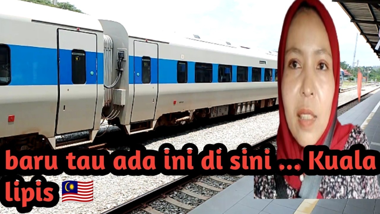 JALAN JALAN DI KUALA LIPIS 🇲🇾🇲🇾...BARU TAU ADA KTM ALIAS KERETA API ...